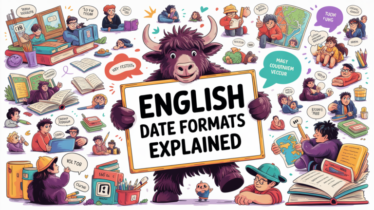 English Date Formats Explained | Yak Yacker