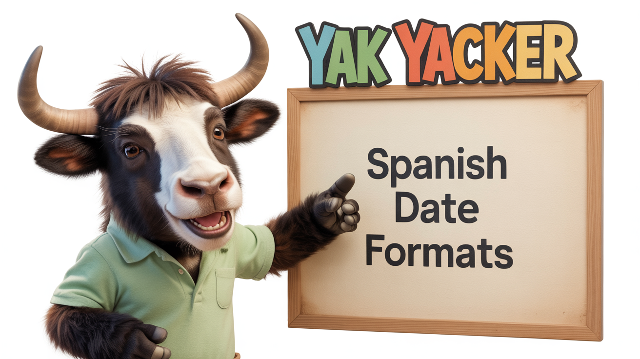 Spanish Date Formats