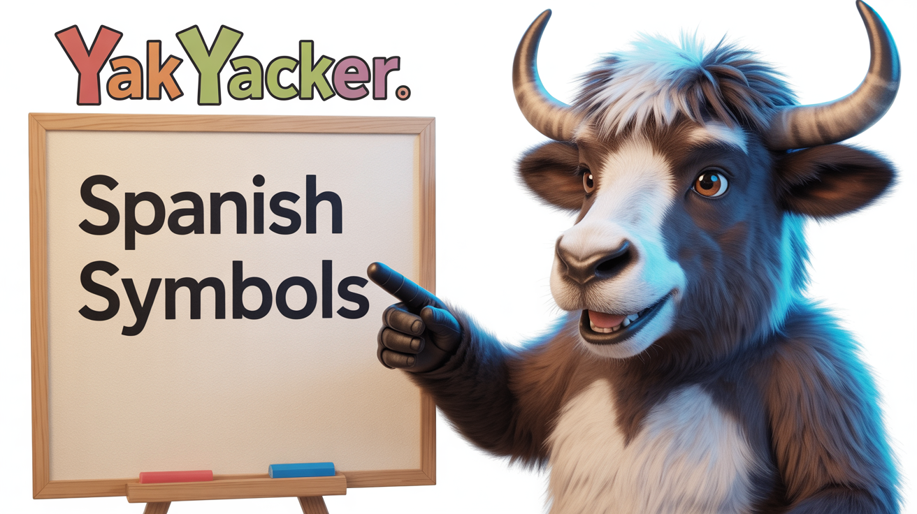 Symbols In Spanish : Names , Pronunciation , & How to Use
