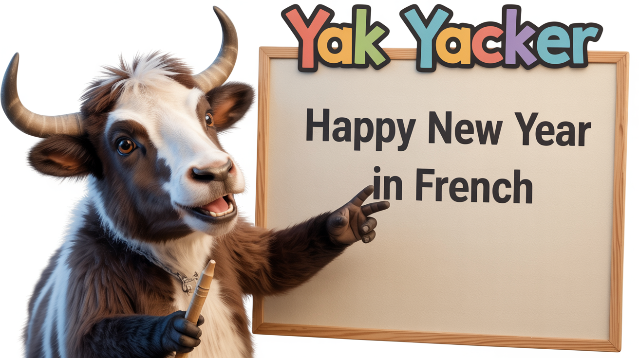 Happy New Year in French: Bonne Année & Wishes