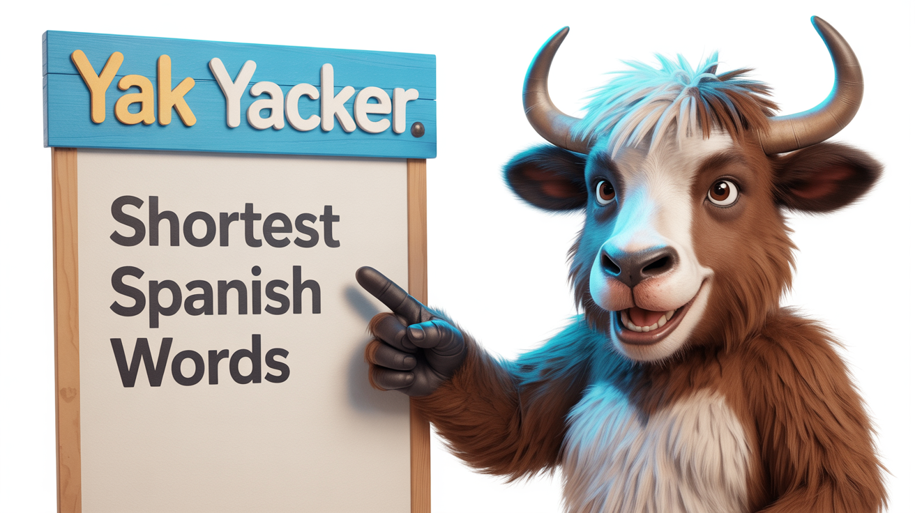 Shortest Spanish Words (Tiny Words That Do Big Jobs)