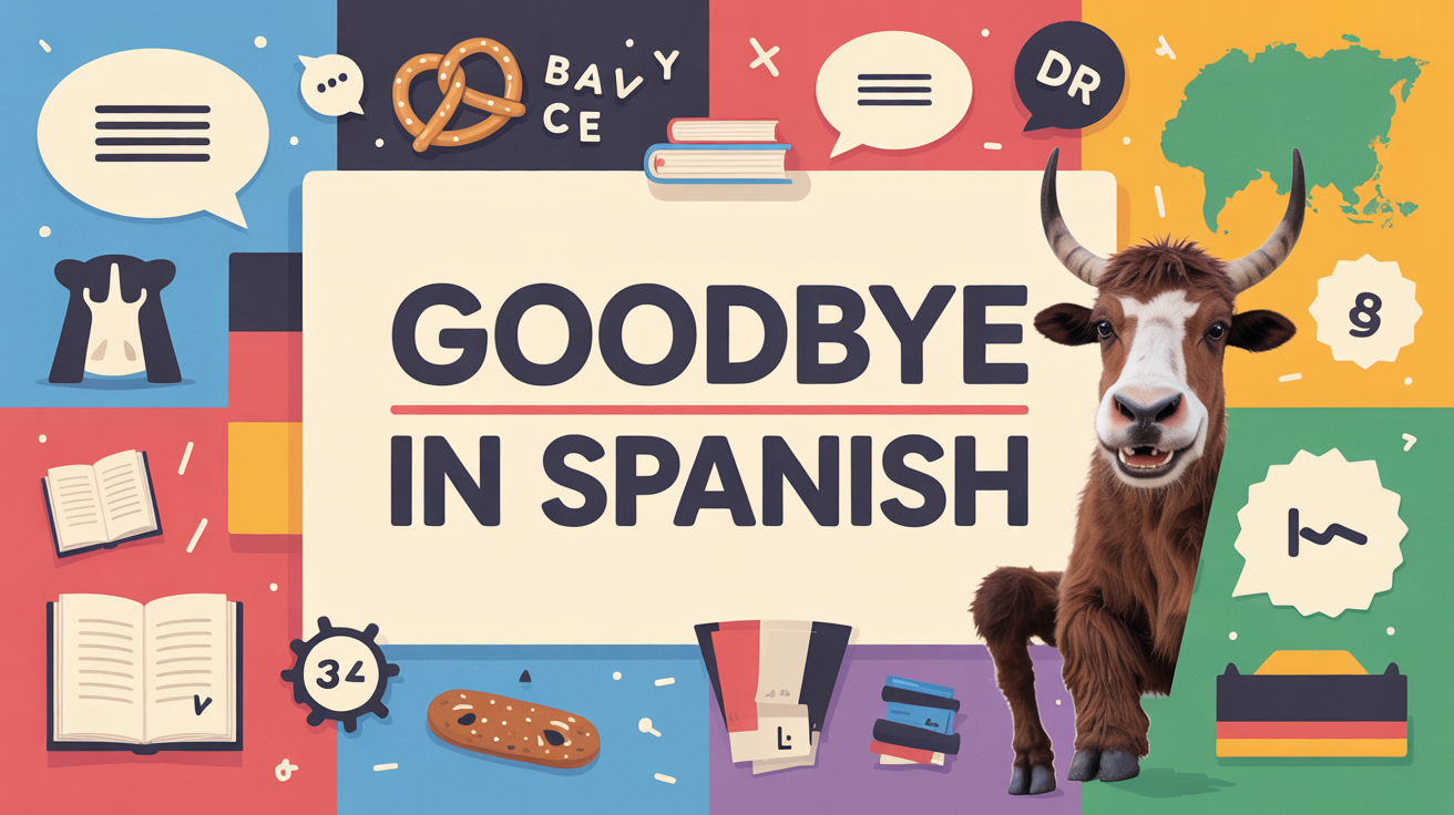 Goodbye (Adiós , Chao) In Spanish