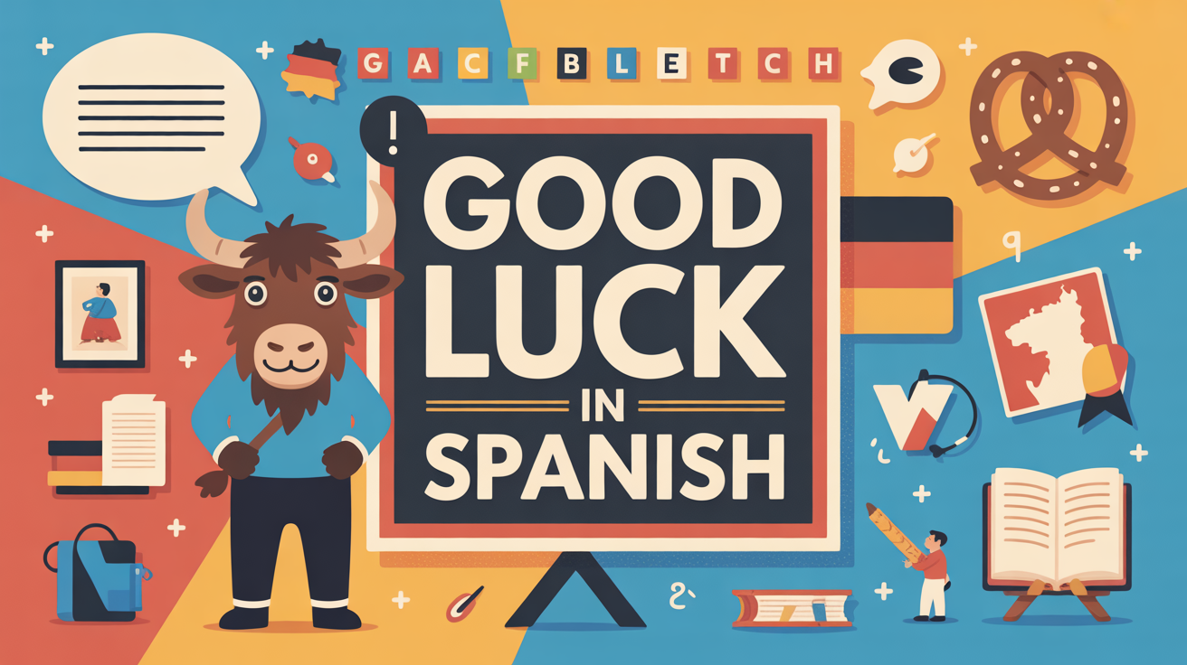Good Luck (Buena Suerte) In Spanish