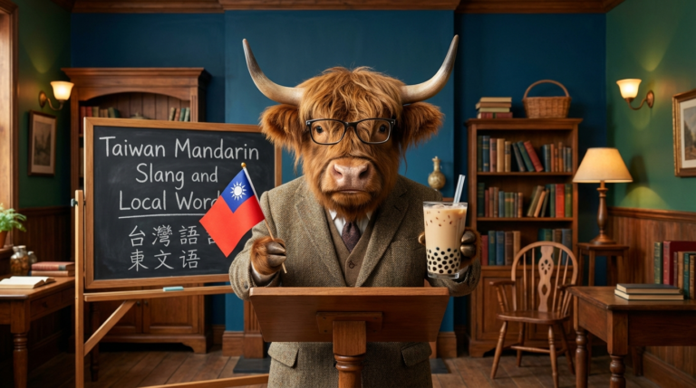 Mandarin Slang and Local Words : Taiwan Traditional Chinese