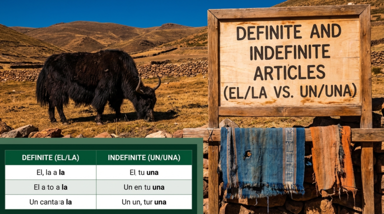 Spanish El/La vs Un/Una : Definite & Indefinite Articles