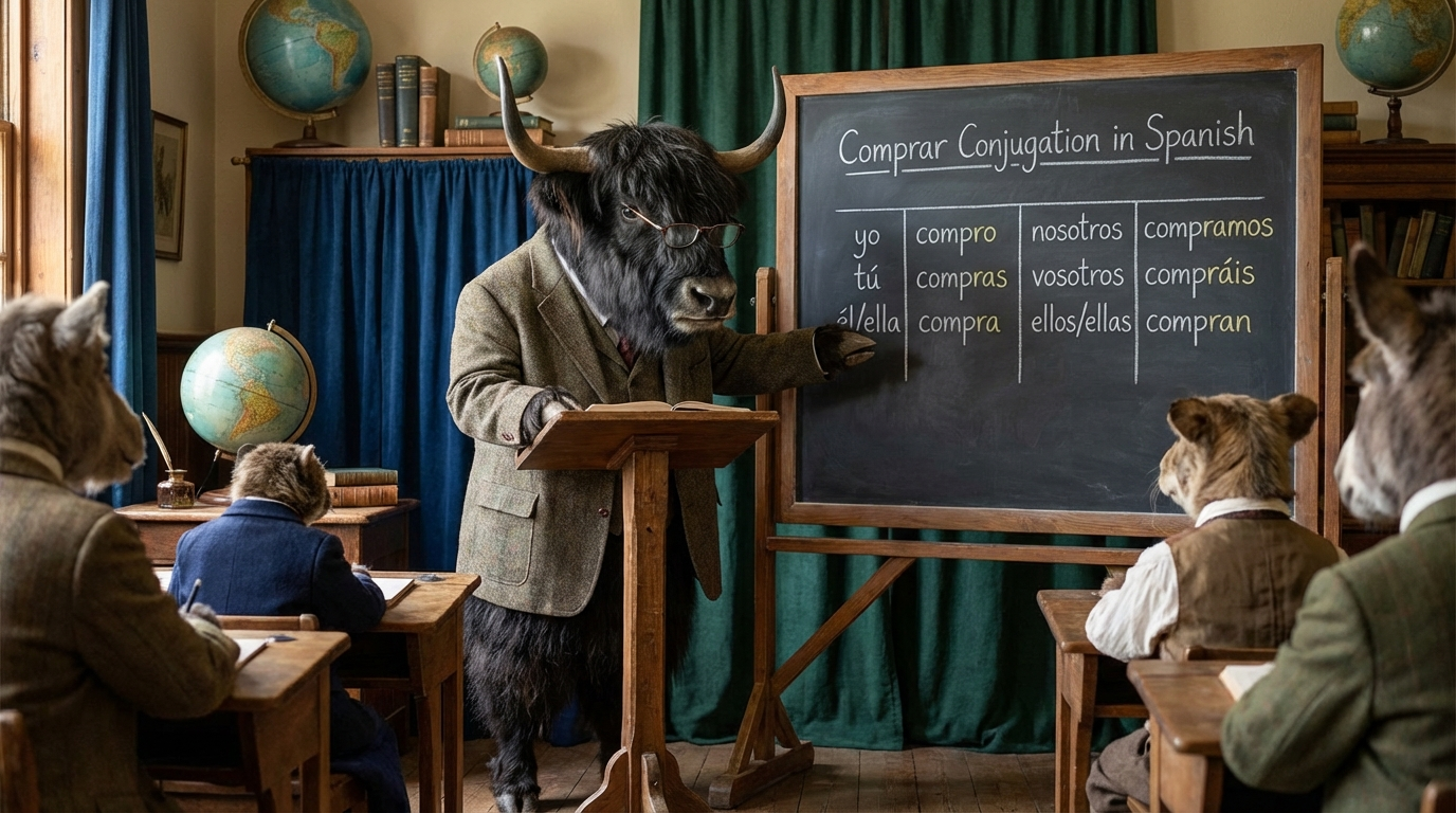 Comprar conjugation in Spanish | Yak Yacker
