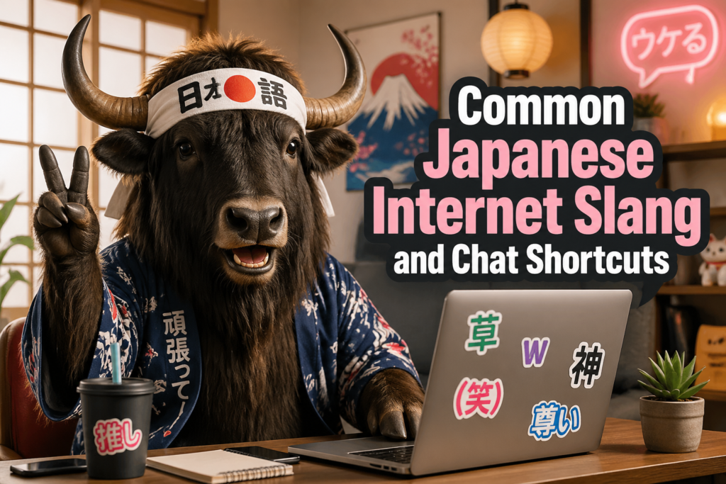 Common Japanese Internet Slang and Chat Shortcuts