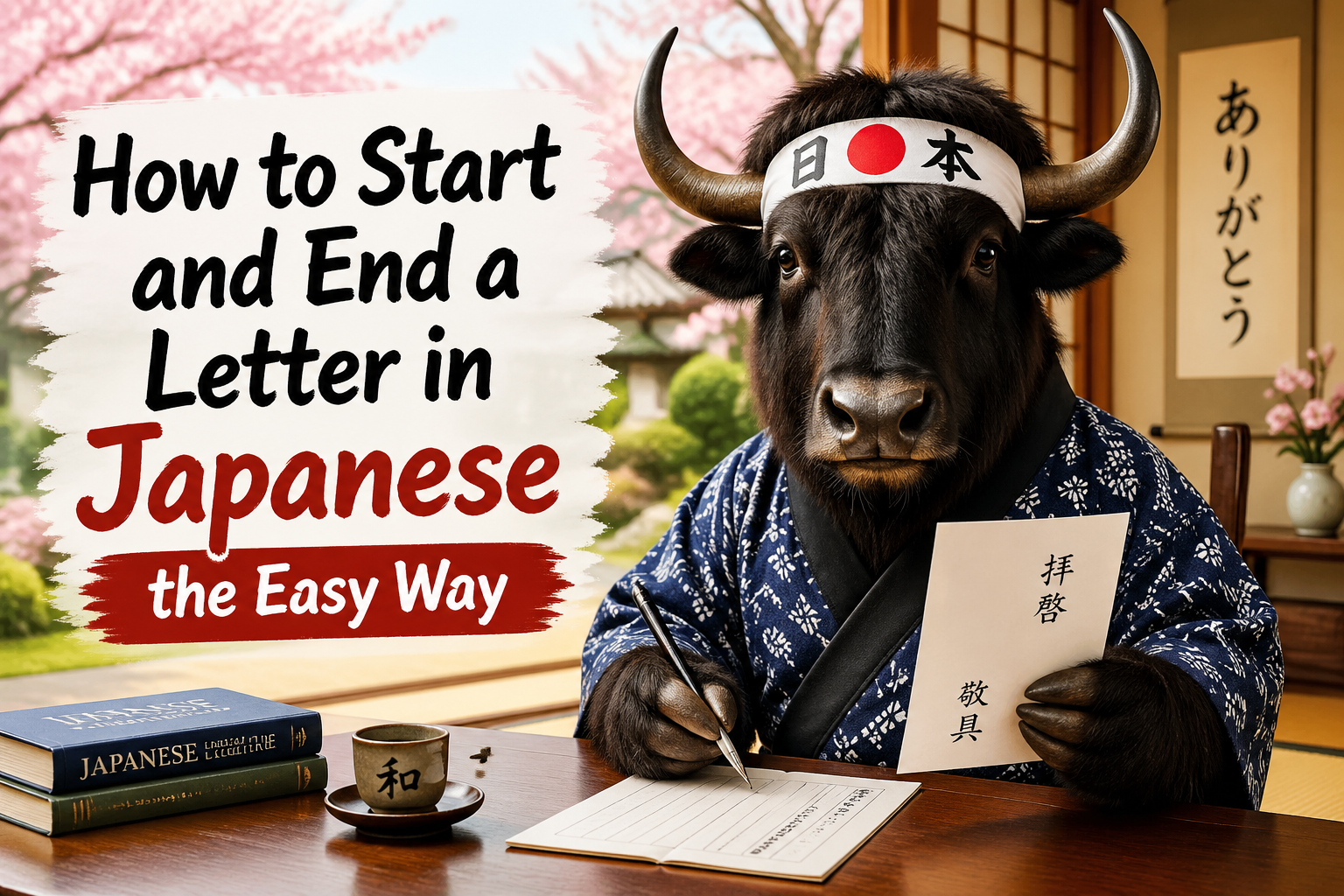 How to Start and End a Letter in Japanese the Easy Way