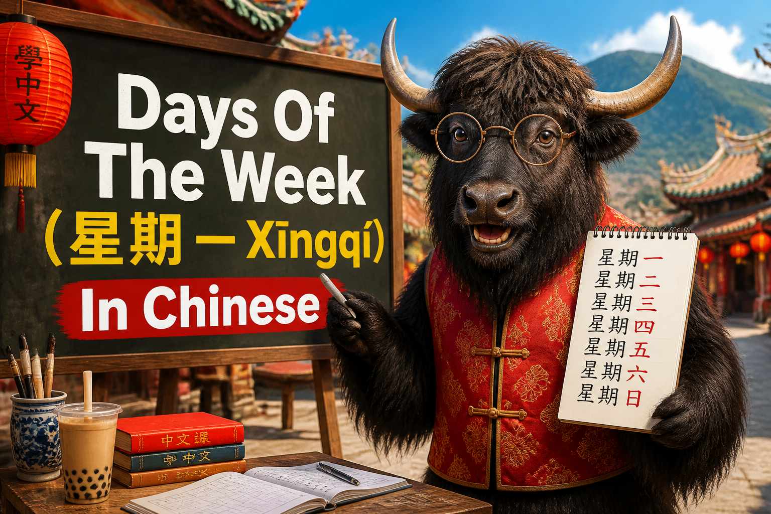 Days Of The Week（星期 — Xīngqí）In Chinese