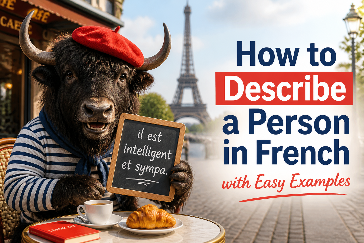 How to Describe a Person in French with Easy Examples