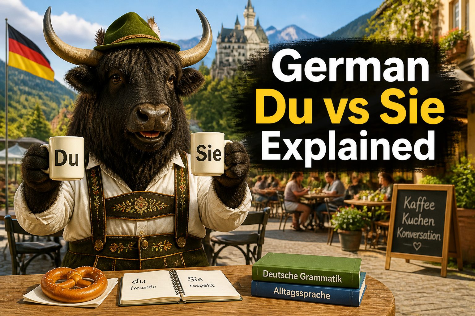 Geography and Landforms Vocabulary in German