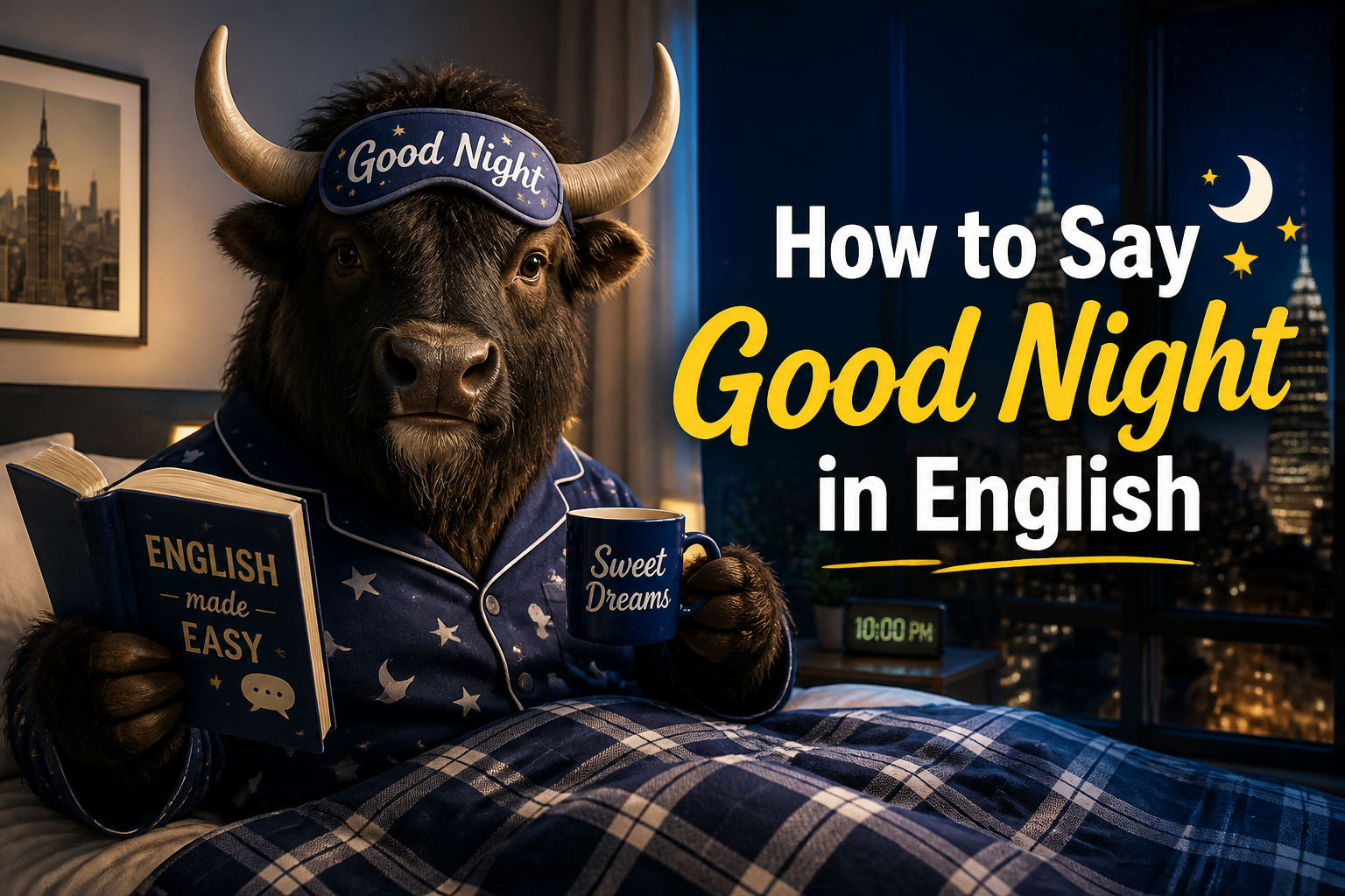 How to Say Good Night in English