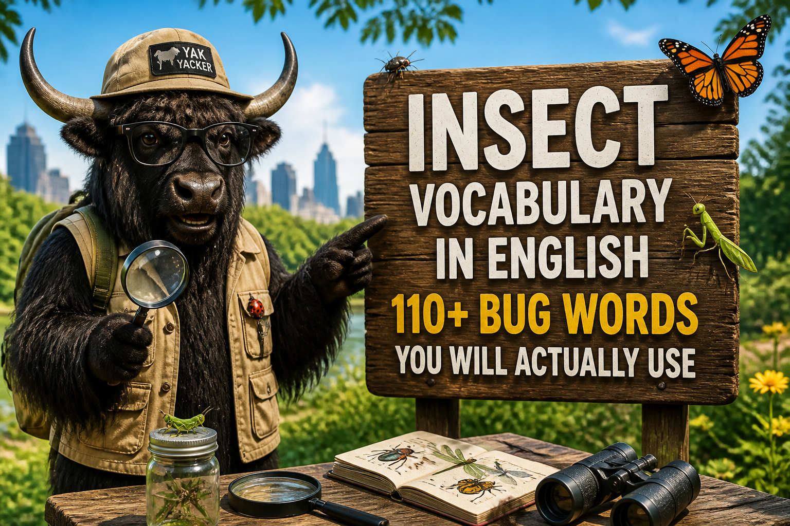 Insect Vocabulary in English 110+ Bug Words You Will Actually Use