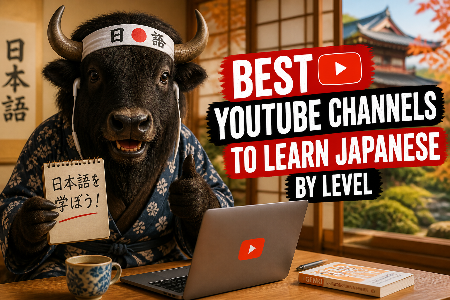 Best YouTube Channels to Learn Japanese by Level