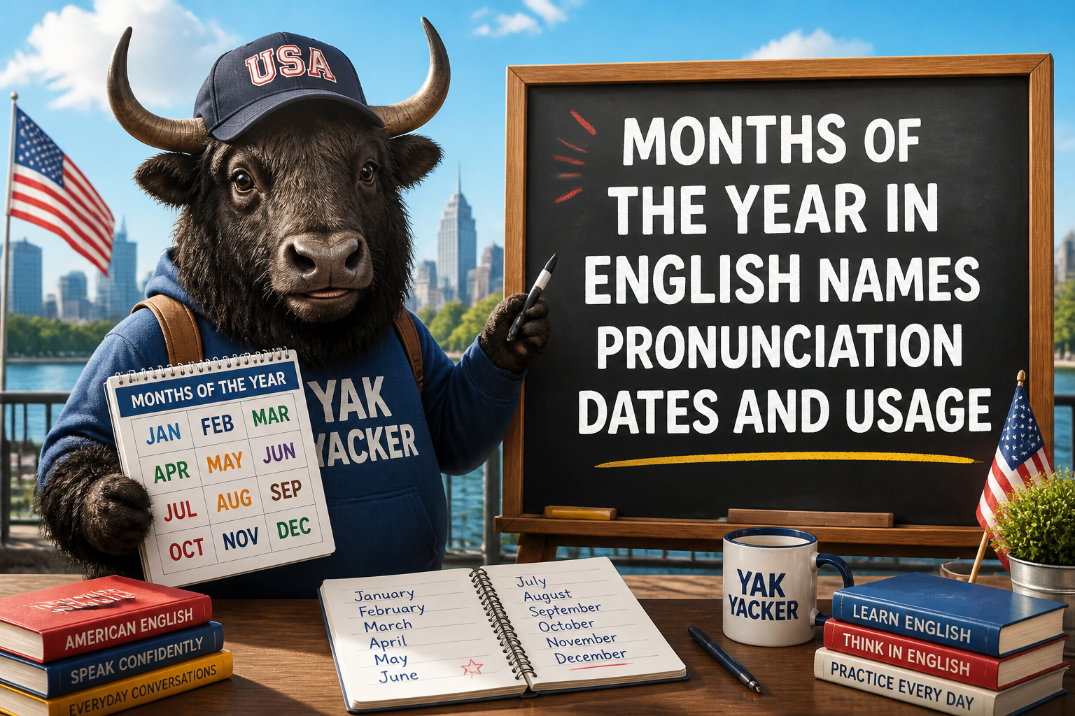 Months Of The Year In English Names Pronunciation Dates And Usage