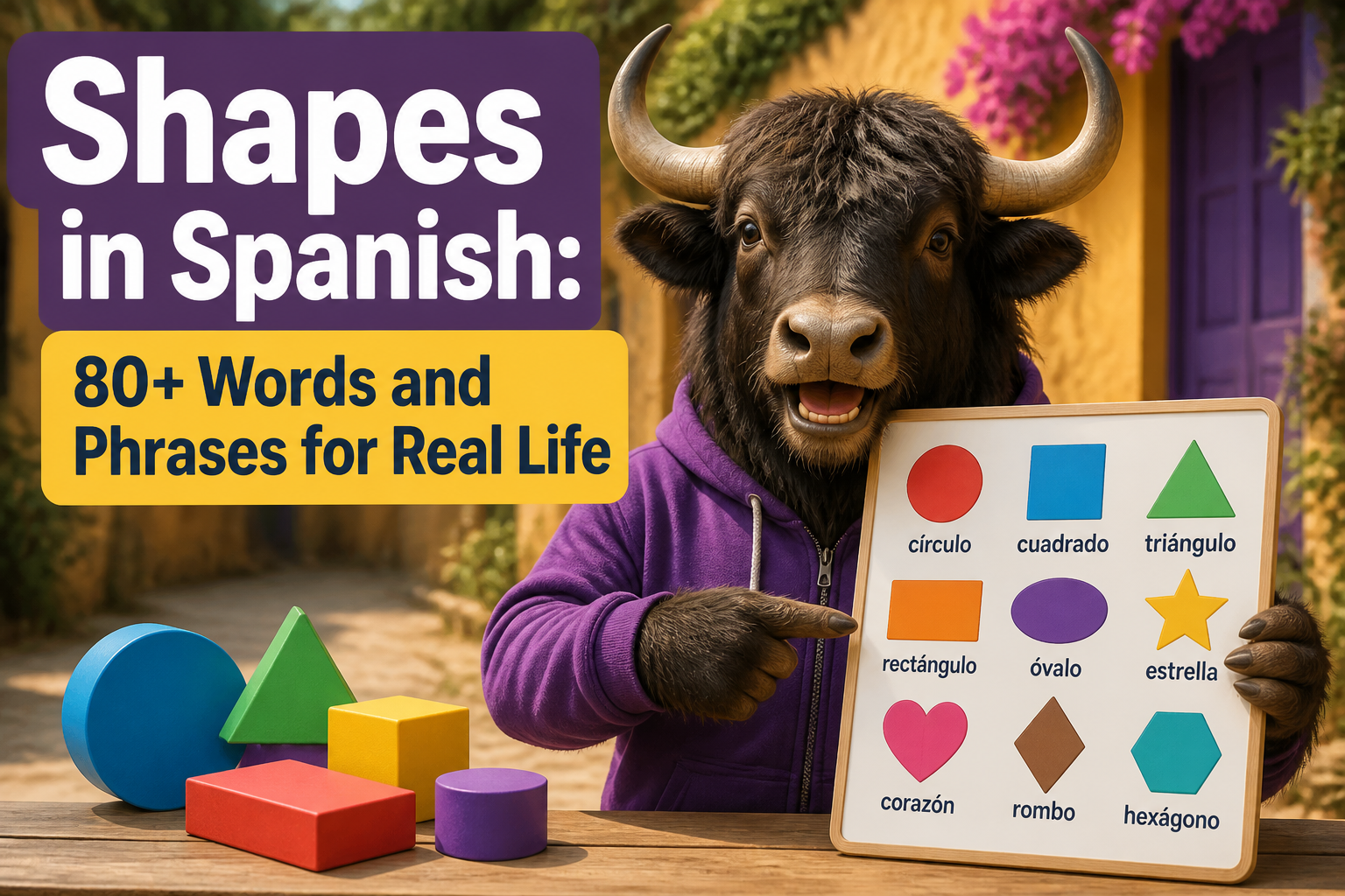 Shapes in Spanish: 80+ Words and Phrases
