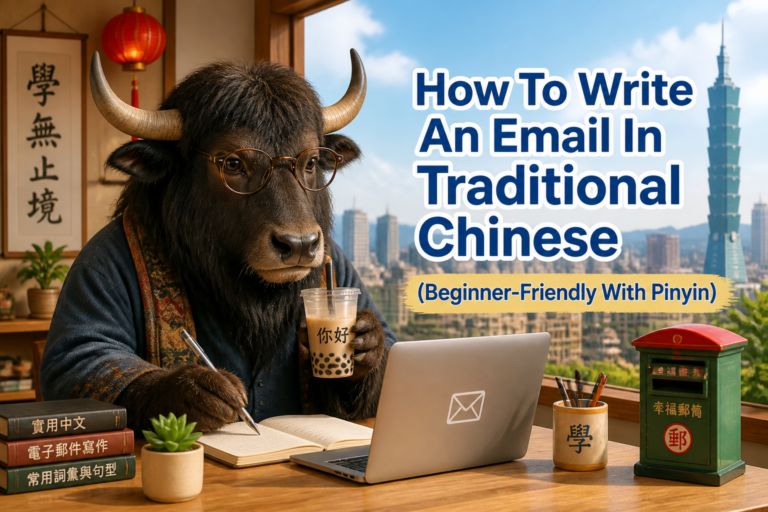How To Write An Email In Traditional Chinese (Beginner-Friendly With ...
